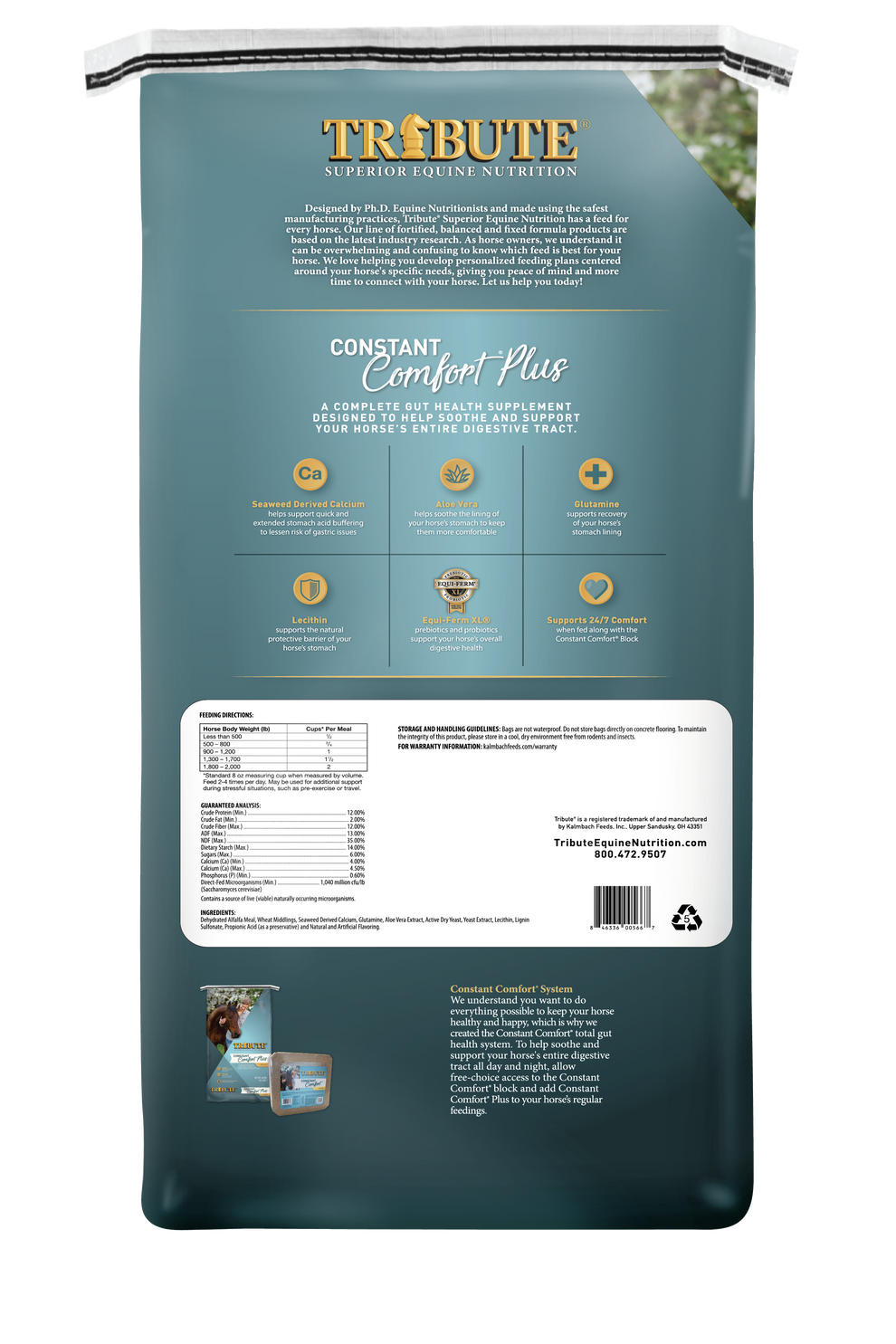 Constant Comfort® Plus Supplement: Total Gut Health for Horses