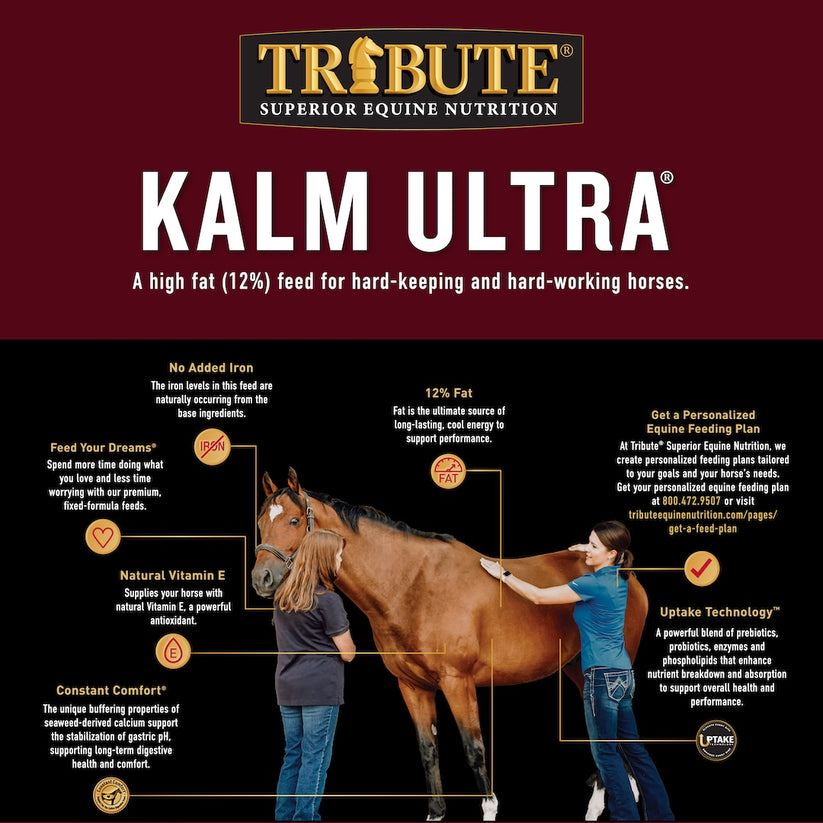 Kalm Ultra® High Fat Horse Feed