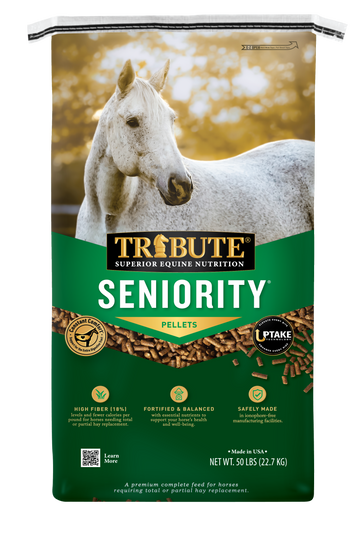 Seniority® Equine Feeds for Senior & Older Horses - Tribute®