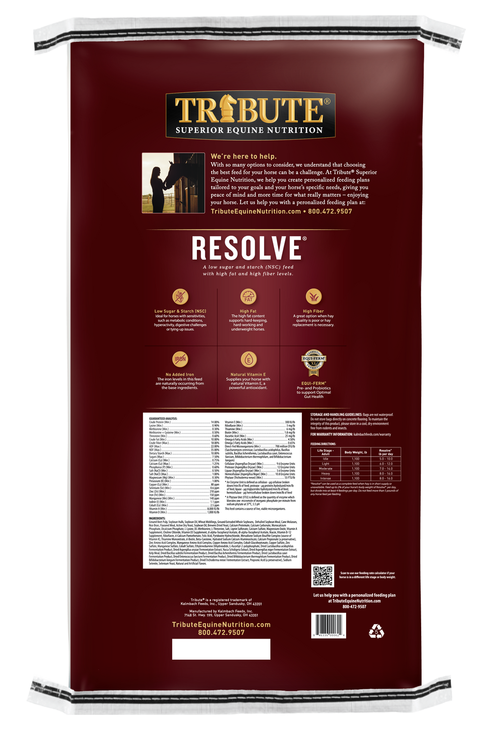 Resolve® Horse Feed