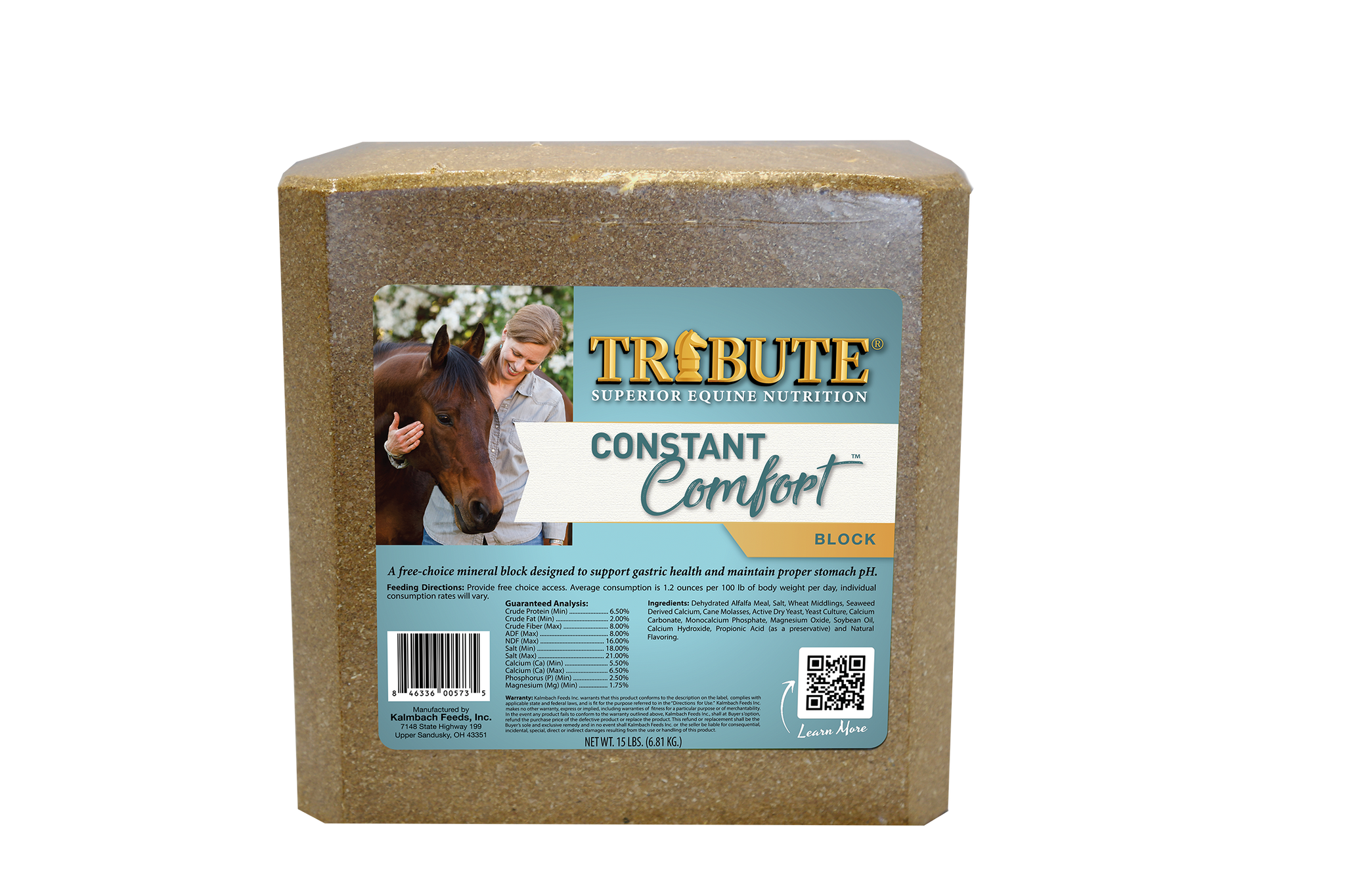 Constant Comfort® Gut Health Supplement Block for Horses